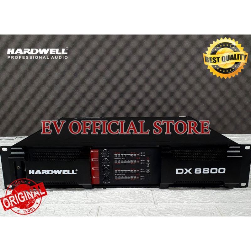 Jual Power Amplifier 4 Chanell Hardwell DX 8800 Original | Shopee Indonesia