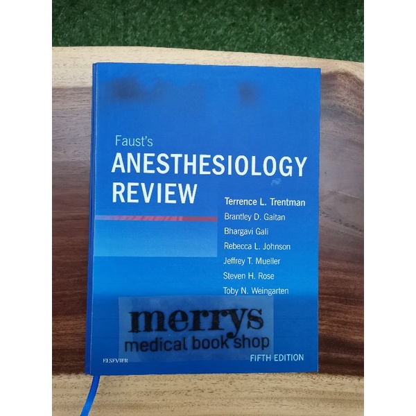 Jual Faust's Anesthesiology Review 5th Edition 2020 | Shopee Indonesia