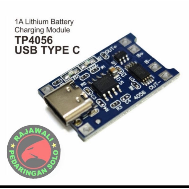 Jual MODUL CHARGER 18650 USB C LITHIUM BATTERY CHARGER MODUL | Shopee ...