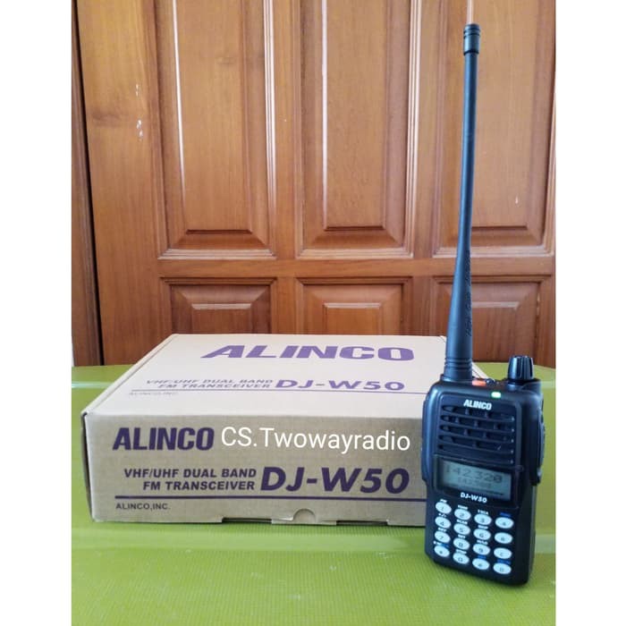 Jual Promo HT Alinco DJW50 / HT DJ-W50 dualband / Alinco DJ W-50 / W50 Murah | Shopee Indonesia