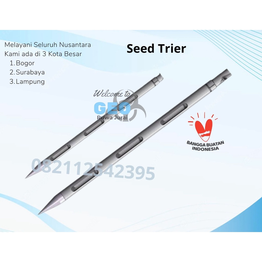 Jual 50 cm Seed Trier Grain Sampler Laboratorium Tusukan Beras SS ...