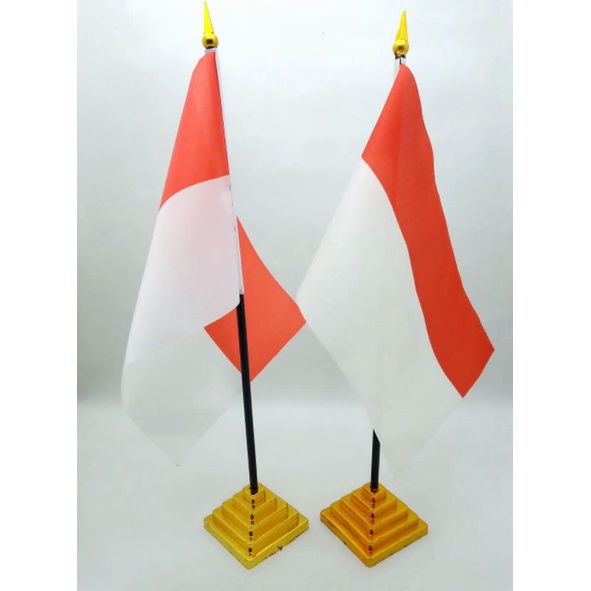 Jual Bendera Meja Bendera Merah Putih Hiasan Meja | Shopee Indonesia
