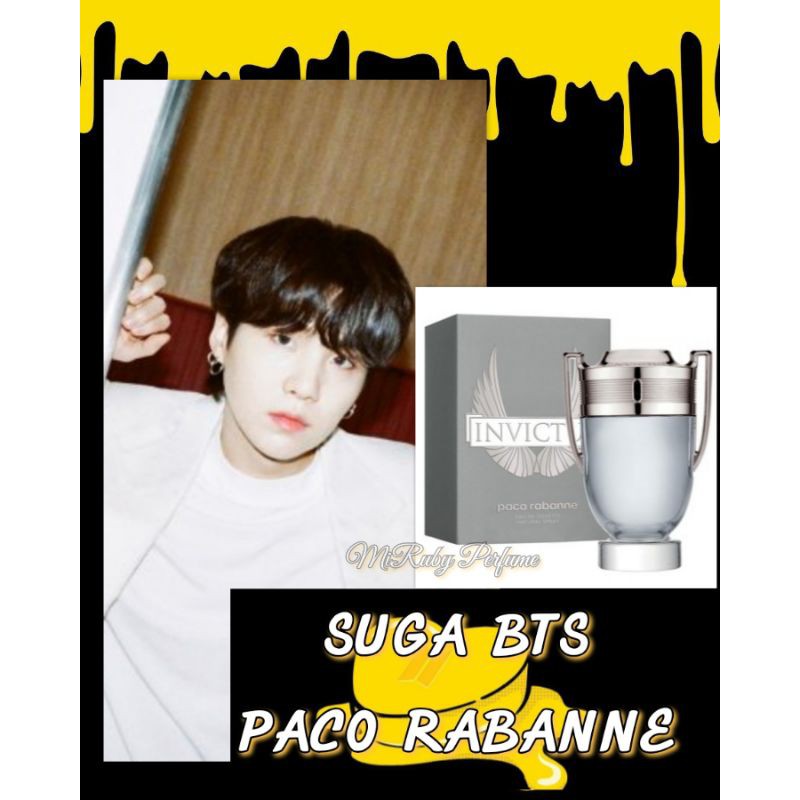 Jual Parfum Suga BTS - Paco Rabanne Invictus (DUPE PERFUME PREMIUM ...