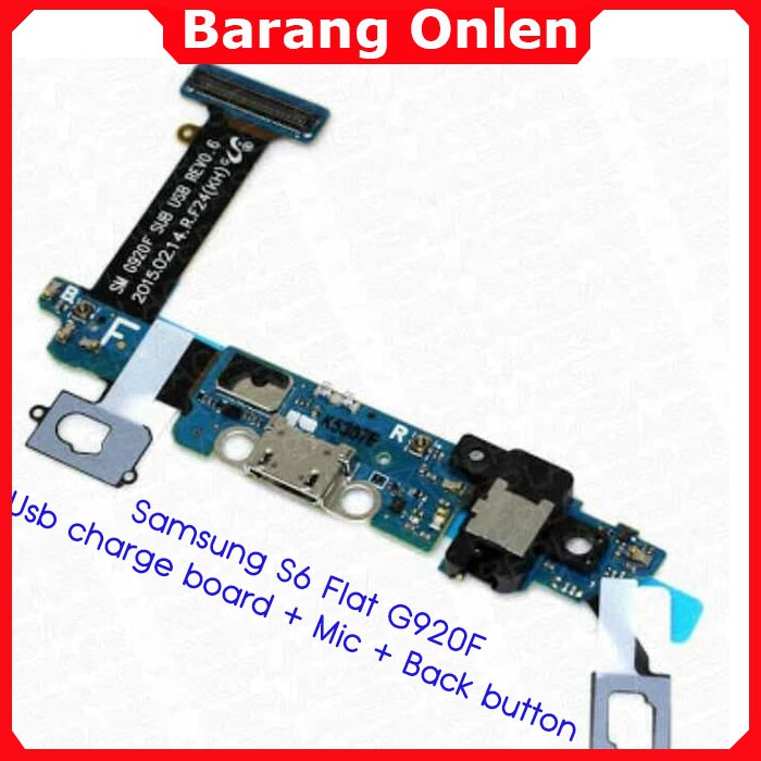 Jual Samsung Galaxy S6 G920f usb charge konektor cas papan pcb mic ...