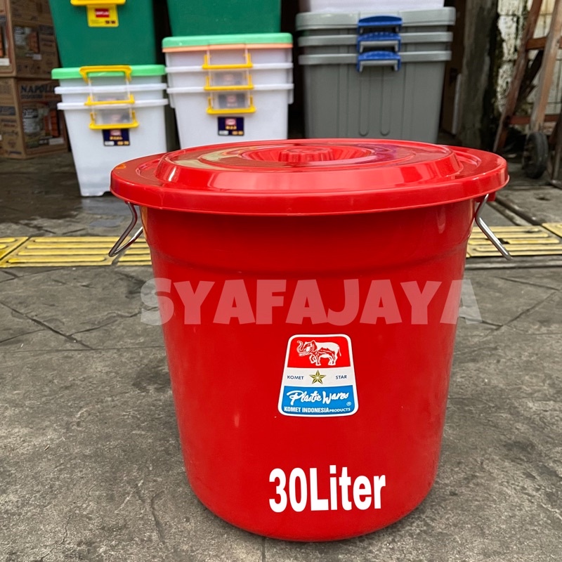 Jual KOMET STAR - Ember Plastik Ukuran 30-40-50-60 LITER | Shopee Indonesia