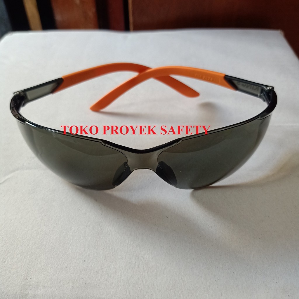 Jual KING'S KY 2222 / Kacamata Safety KING'S KY 2222 Grey | Shopee ...