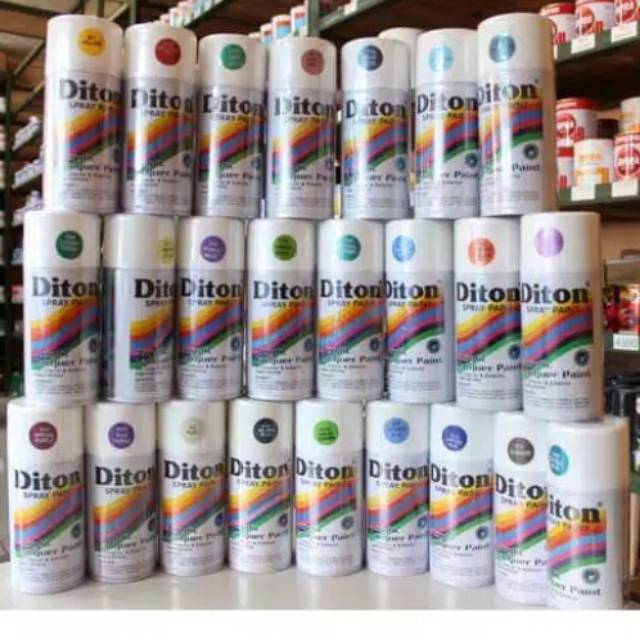 Jual (HANYA KHUSUS DAERAH SUMUT) Cat semprot Spray Paint DITON 300cc ...