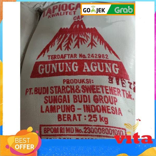 Jual Tepung Sagu Cap Gunung Agung 25kg | Shopee Indonesia