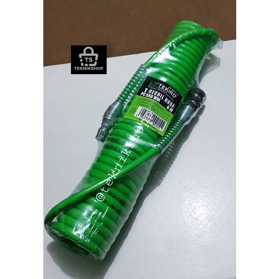 Jual SELANG PER ANGIN 6M TEKIRO / SELANG PER KOMPRESOR 6M / RECOIL HOSE ...