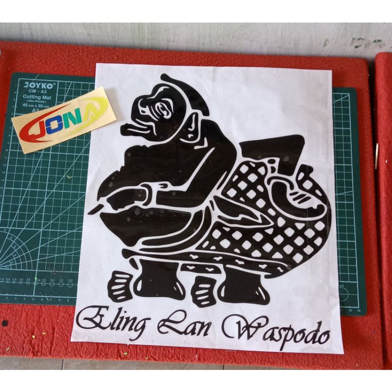 Jual Stiker cutting Wayang Semar | Shopee Indonesia