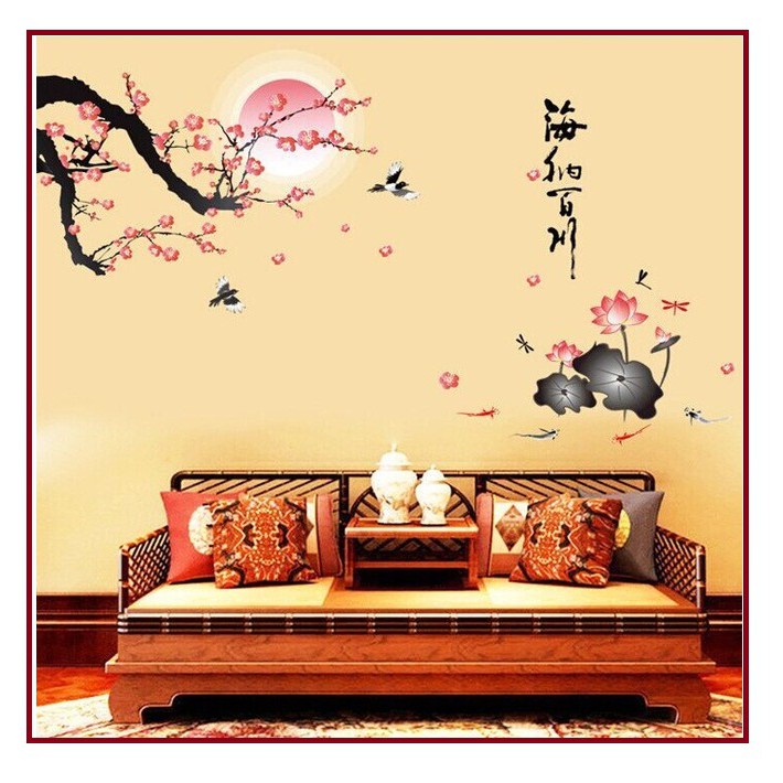Jual Wall Sticker / Stiker Dinding Sakura AY897 | Shopee Indonesia