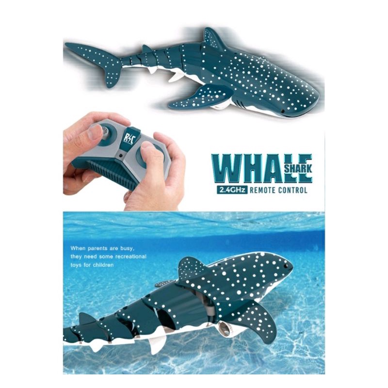 Jual Mainan Ikan Hiu Remote Control / Shark Whale Remote Control ...