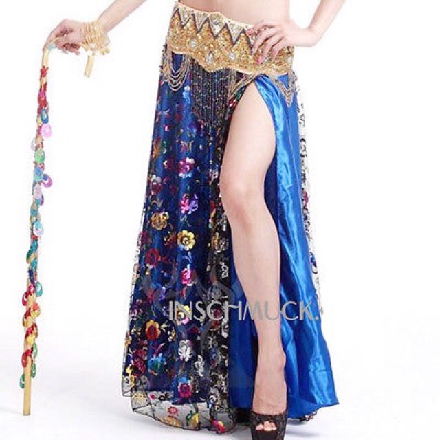 Jual Bellydance rok pkk tile bunga kostum tari india jasmine aladin ...