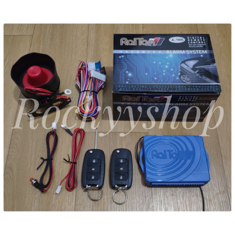 Jual ALARM MOBIL RAITON MODEL KUNCI LIPAT | Shopee Indonesia