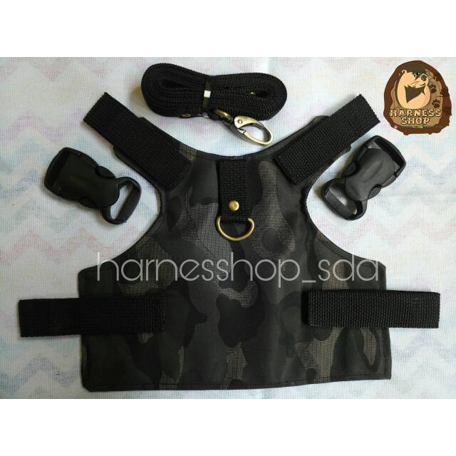 Jual Tali tuntun / harness rompi / harness untuk musang, otter dan ...
