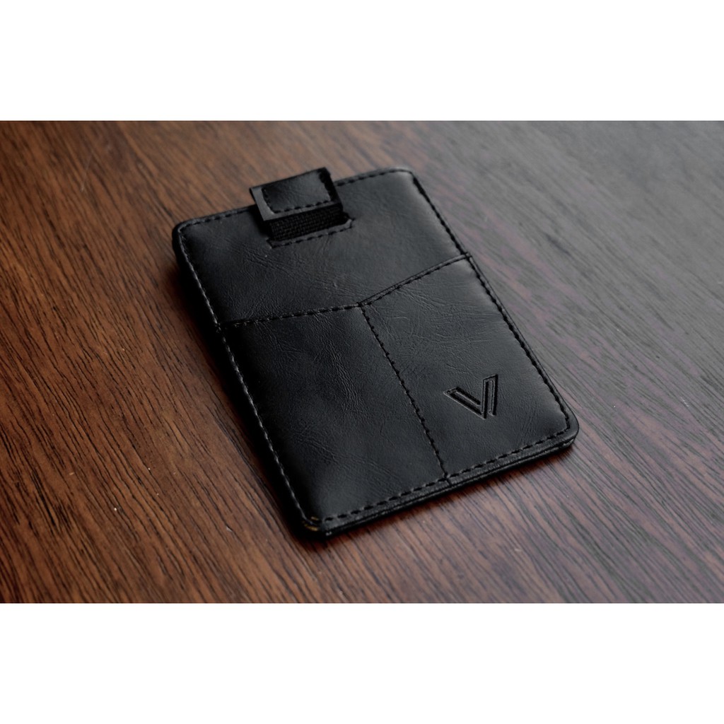 Jual VERVE Wallet - Alpha Black Slim Wallet - Dompet Kartu - Local ...