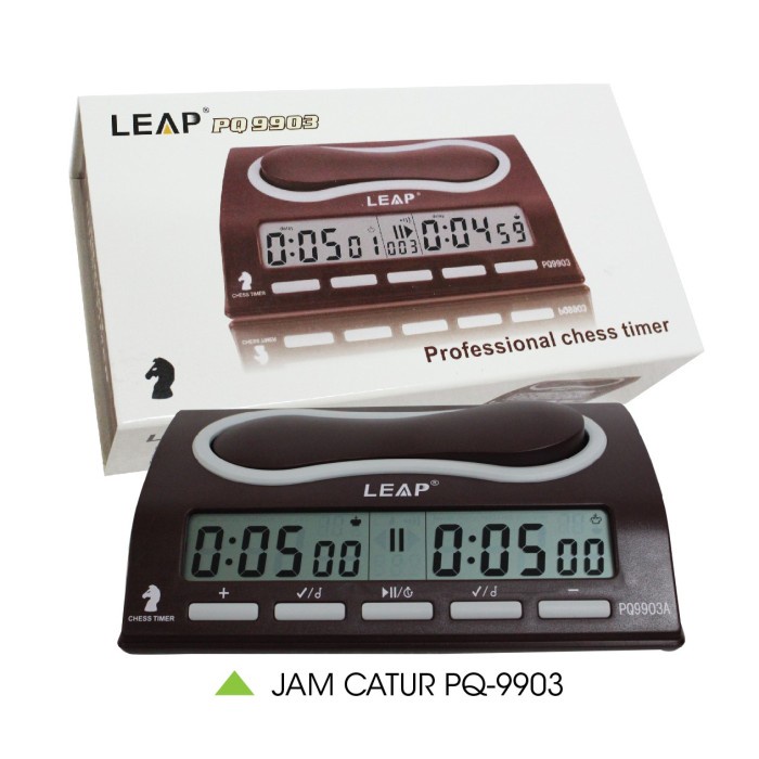 Jual Cc1V10B Jam Catur Leap Digital Chess Clock Count Timer - Pq9907S ...