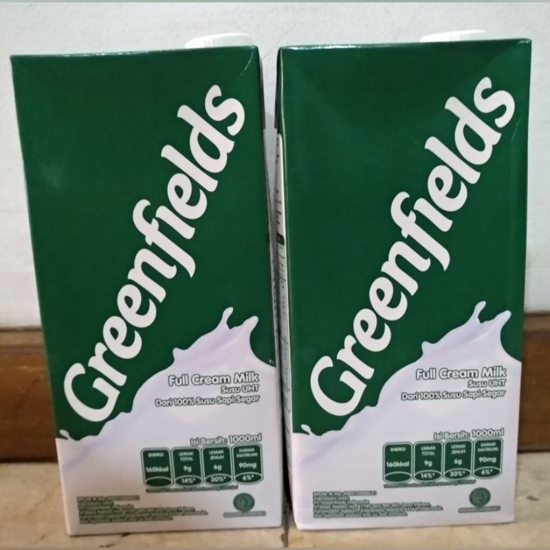 Jual Greenfields UHT Milk 1L / susu UHT | Shopee Indonesia