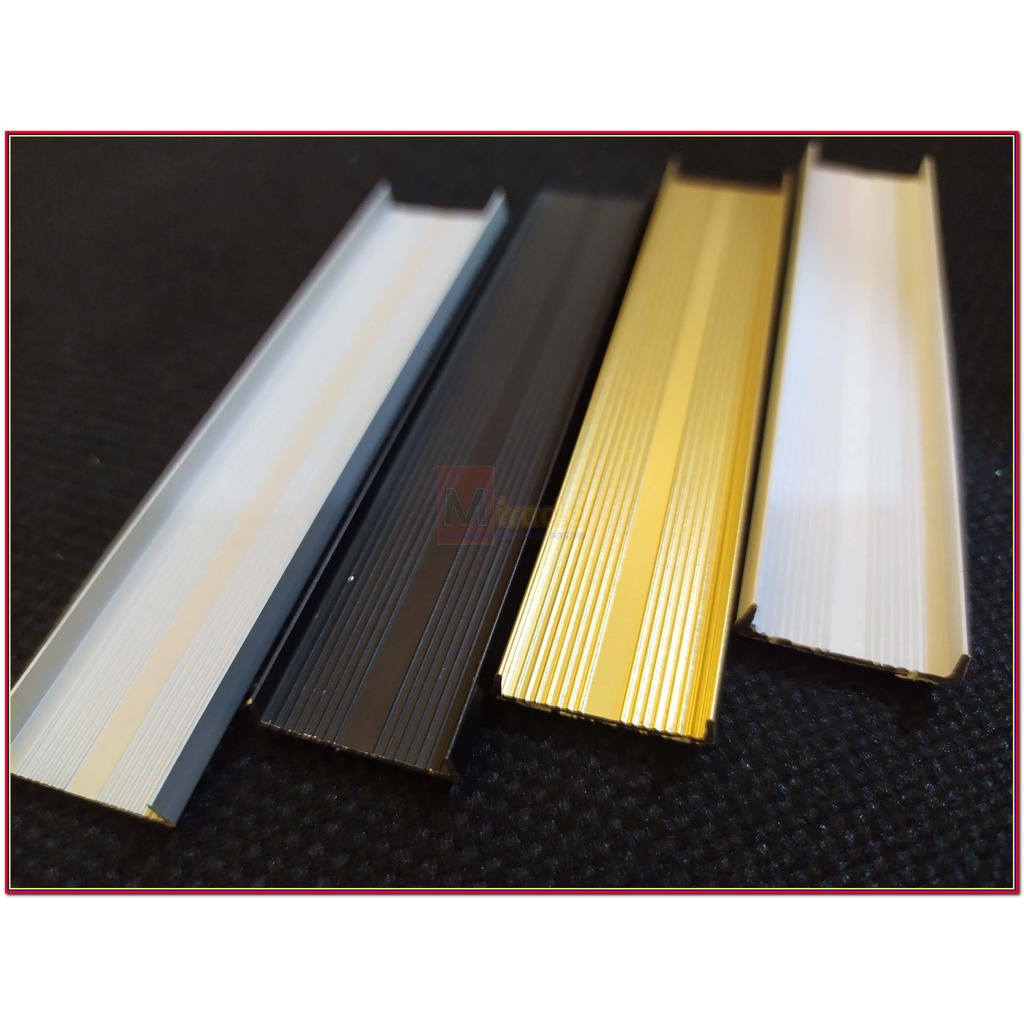 Jual Edging Aluminium Rata SH 17 TSM 300 cm 10 batang | Shopee Indonesia