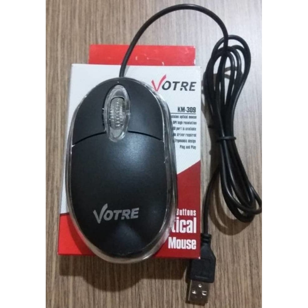 Jual MOUSE USB VOTRE KM309 MOUSE VOTRE KM 309 MOUSE KABEL USB VOTRE ...