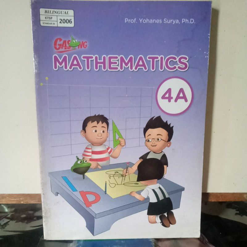Jual Buku Bimbel - GASING MATHEMATICS 4A | Shopee Indonesia