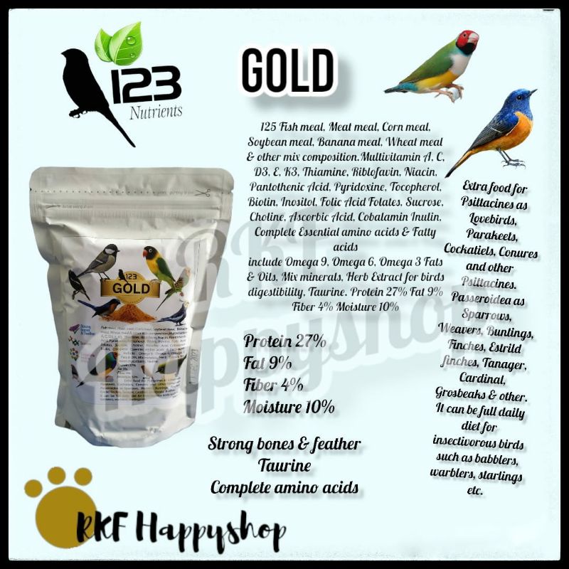 Jual RKF Gold by 123 Nutrients | Shopee Indonesia