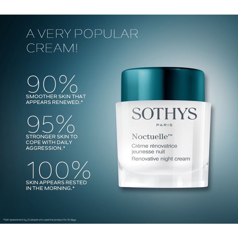Jual NOCTUELLE RENOVATIVE NIGHT CREAM / SOTHYS NOCTUELLE / SERUM WAJAH ...