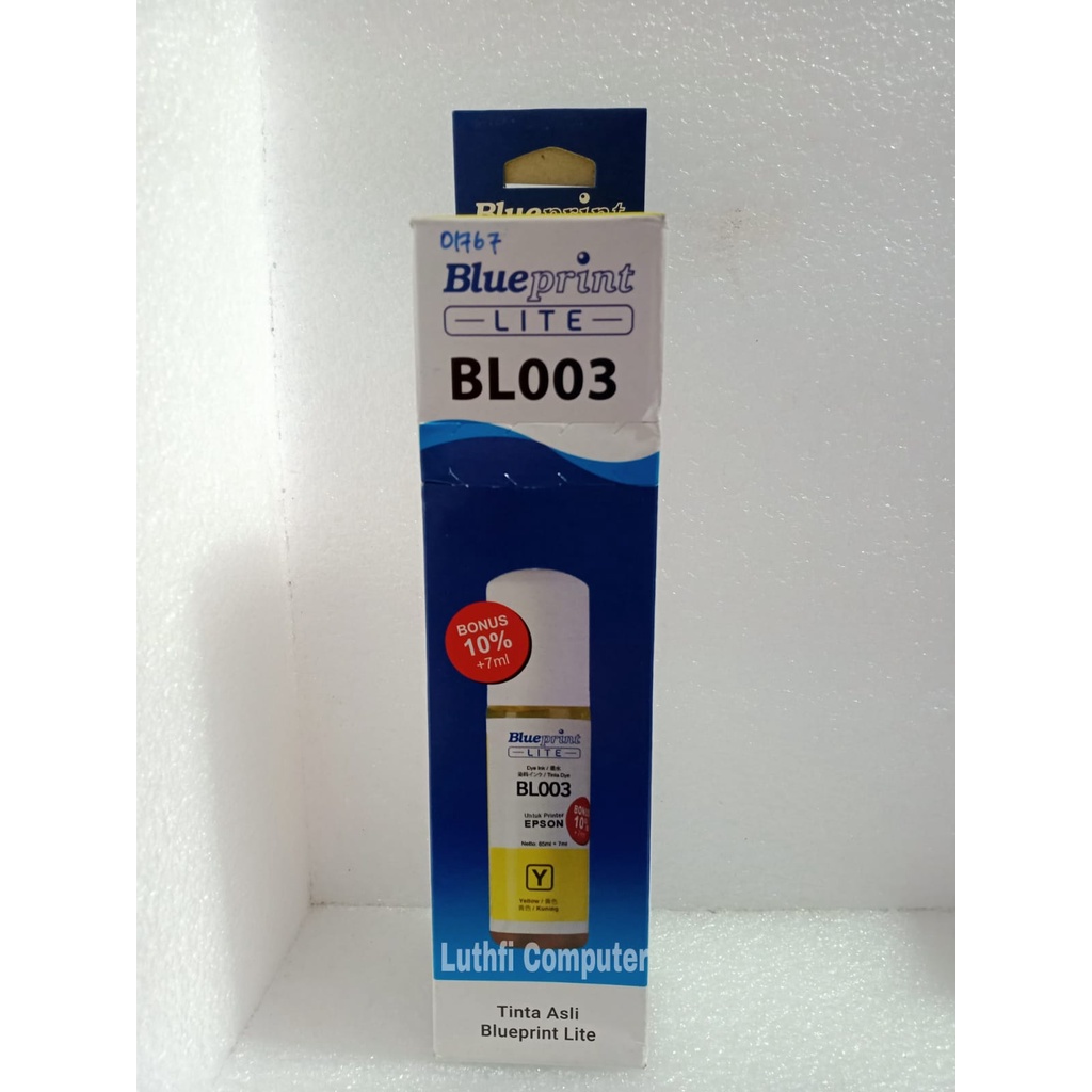 Jual Tinta Printer Epson 003 BLUEPRINT Refill For Printer Epson 72 ML ...