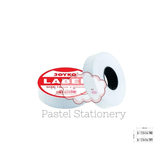 Jual Label Harga Joyko 2 Baris - Price Label Joyko LB-P2LN | Shopee ...