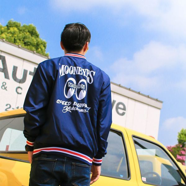 Jual MOONEYES Stadium Jacket | Shopee Indonesia