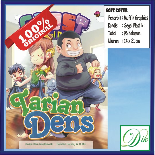 Jual Buku Cerita Anak KKPK - KOMIK GHOST SCHOOL DAYS TARIAN DENS ...