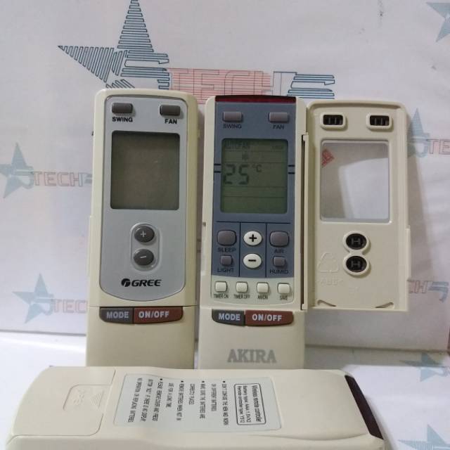 Jual REMOT REMOTE AC GREE AKIRA Y512 ORIGINAL | Shopee Indonesia