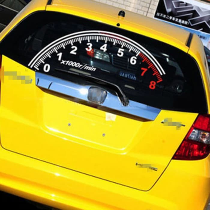 Jual cutting stiker mobil, stiker kaca speedometer reflective TERLARIS ...
