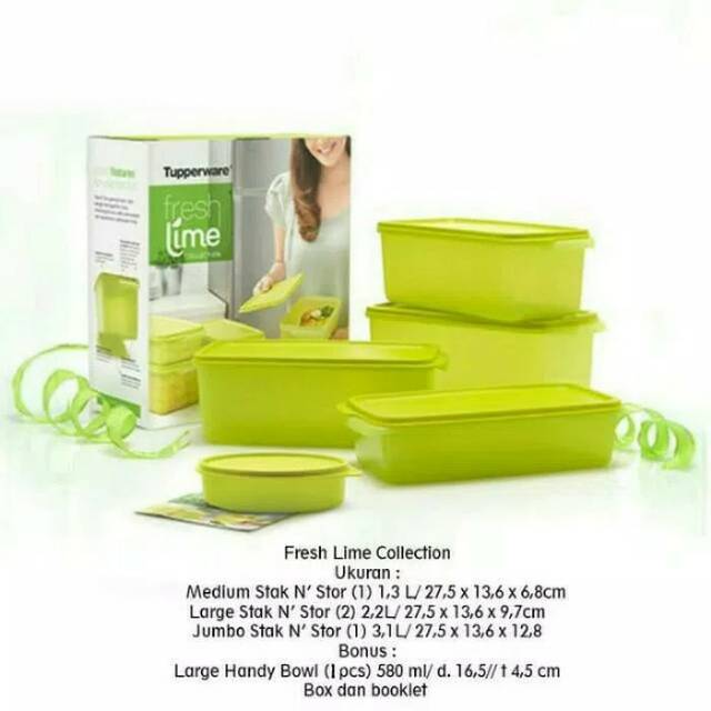 Jual Fresh Lime Set Collection Tupperware | Shopee Indonesia