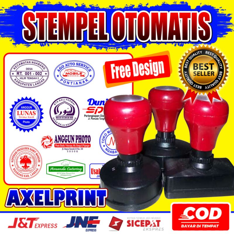Jual STEMPEL OTOMATIS FLASH | Shopee Indonesia