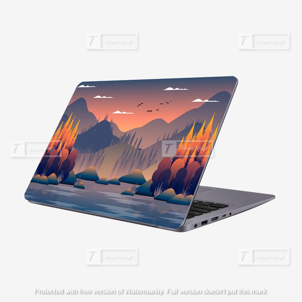 Jual Stiker Laptop | Garskin Laptop | Mountain + Laminasi | Shopee ...