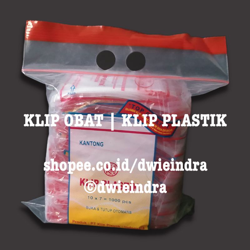 Jual PLASTIK KLIP OBAT UKURAN 10x7 | PLASTIK OBAT KLIP | PLASTIK OBAT ...