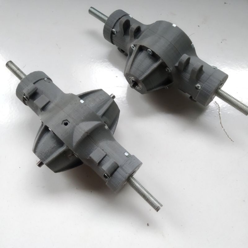 Jual Gardan Gear Gerinda Miniatur Truk Tronton 1/12 Double Gardan ...