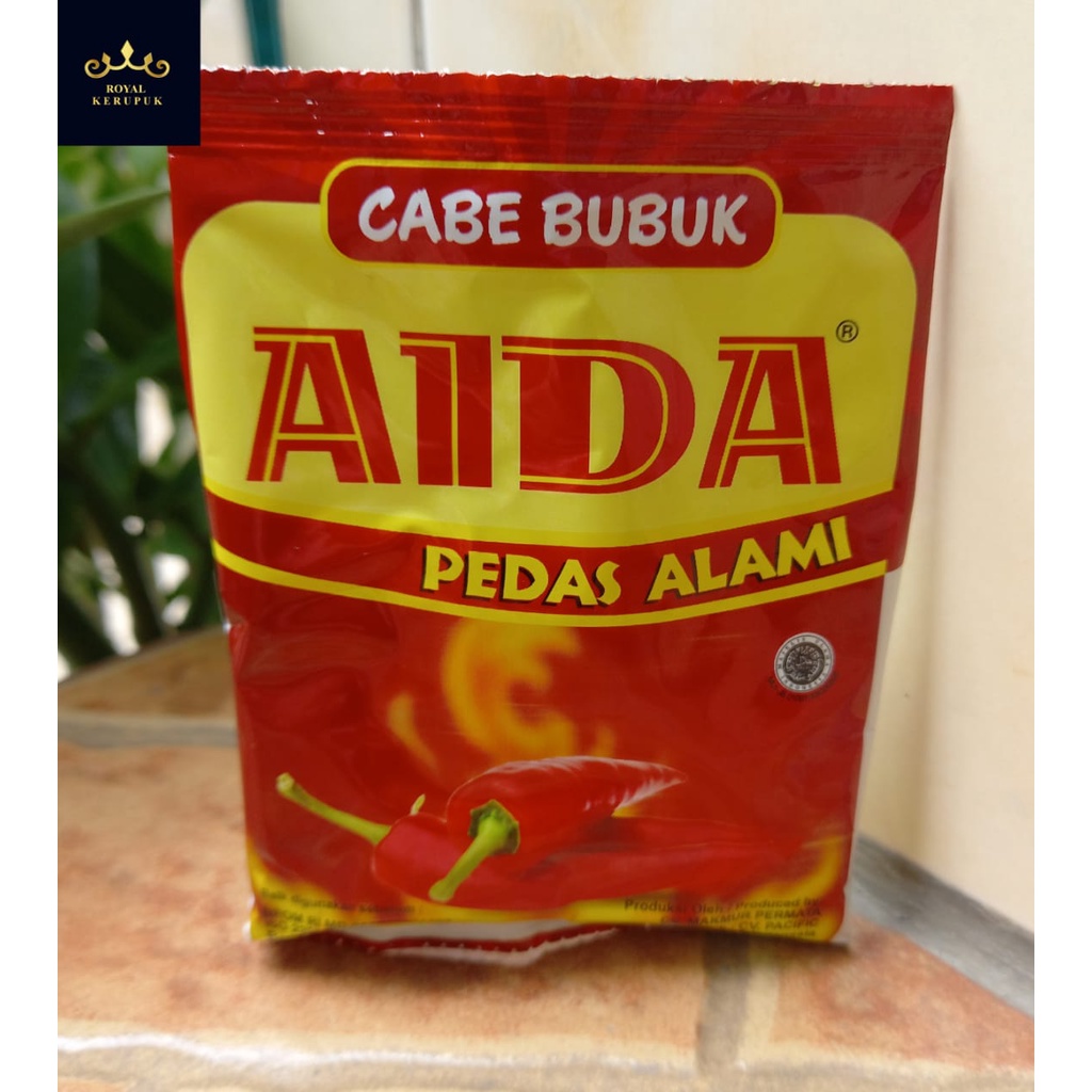 Jual AIDA CABE GILING sachet 25 gr / CABE BUBUK AIDA sachet | Shopee ...