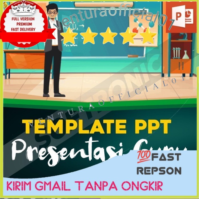 Jual Garansi Template PowerPoint Presentasi Guru | Shopee Indonesia