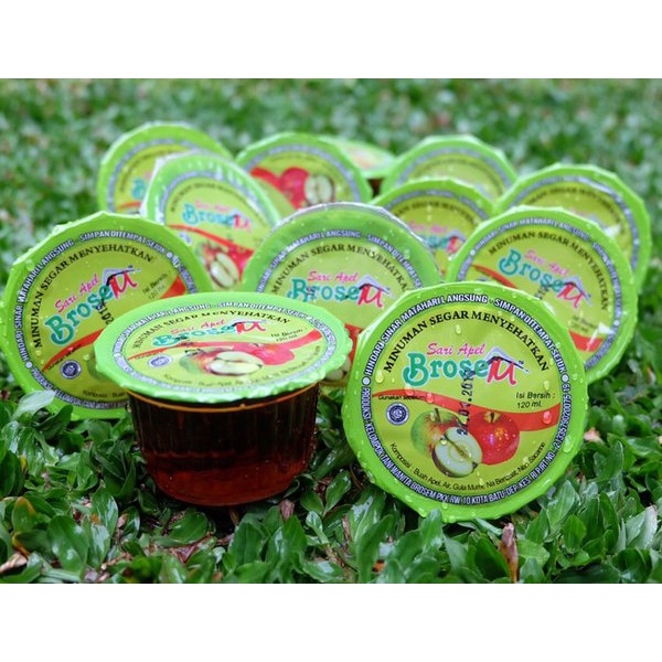 Jual Khusus kurir instan Brosem _ 32 x 120ml _ Sari Apel Khas Kota Batu ...