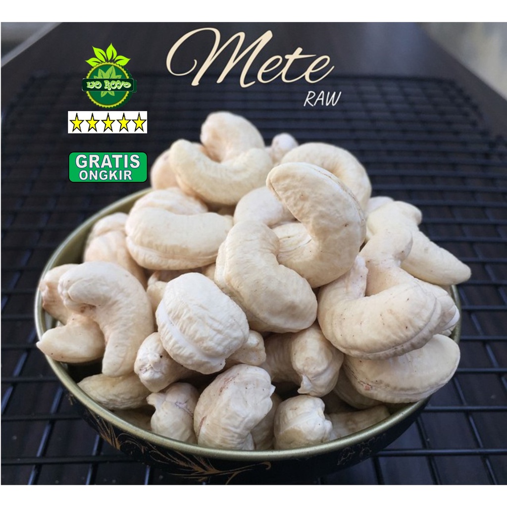 Jual Kacang Mede Mete Grade A Utuh dan Kering 1 Kg 1kg | Shopee Indonesia