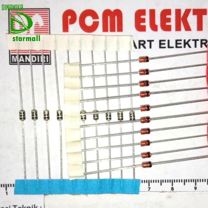 Jual Diode Zener 12V 12 V 1Watt 12 Volt Dioda Zner 1W 1 W Watt ...
