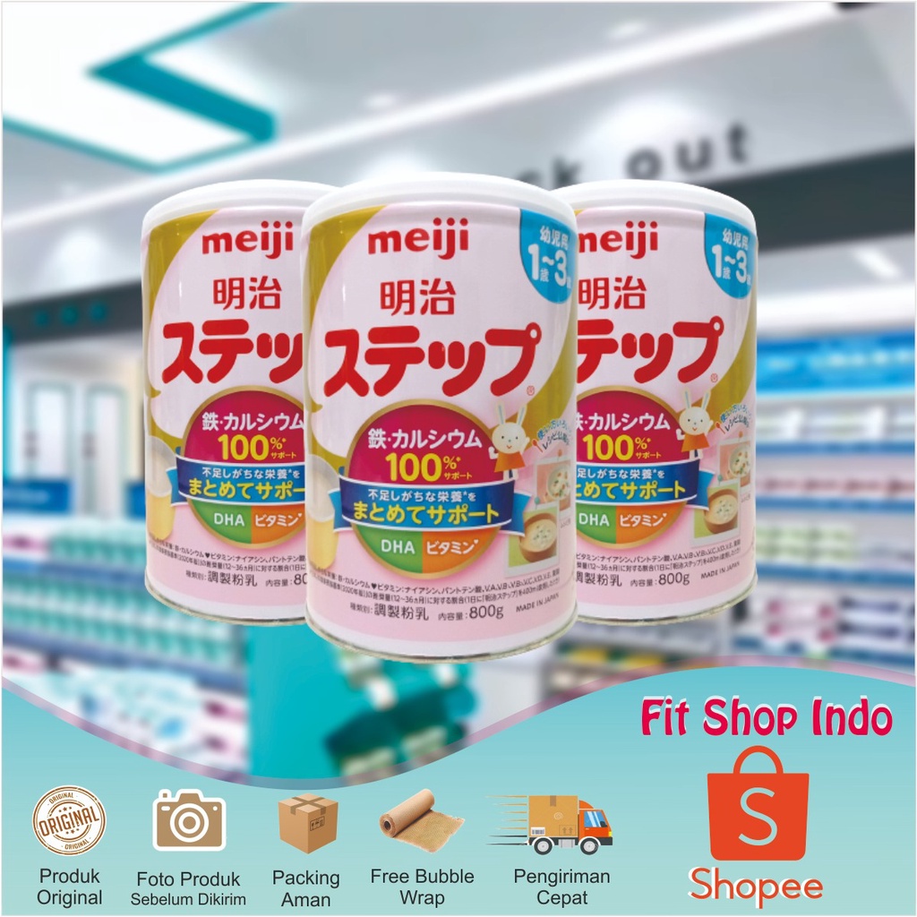 Jual MEIJI Step Baby Milk Powder ( 1-3 Years ) 800 gram - Made In Japan ...