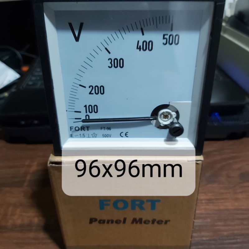 Jual Volt meter Analog / Volt Panel Meter / Voltmeter Fort | Shopee ...
