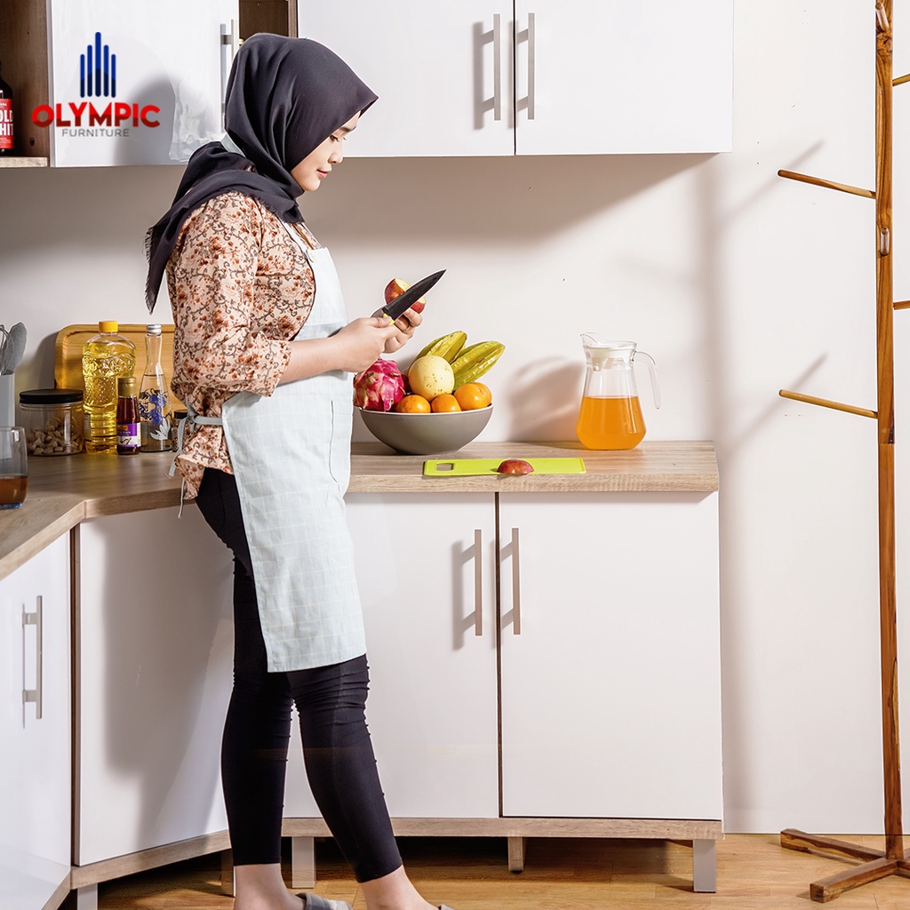 Jual MORE Olympic Kitchen Set 2 Pintu / Meja Dapur / Kabinet Bawah ...