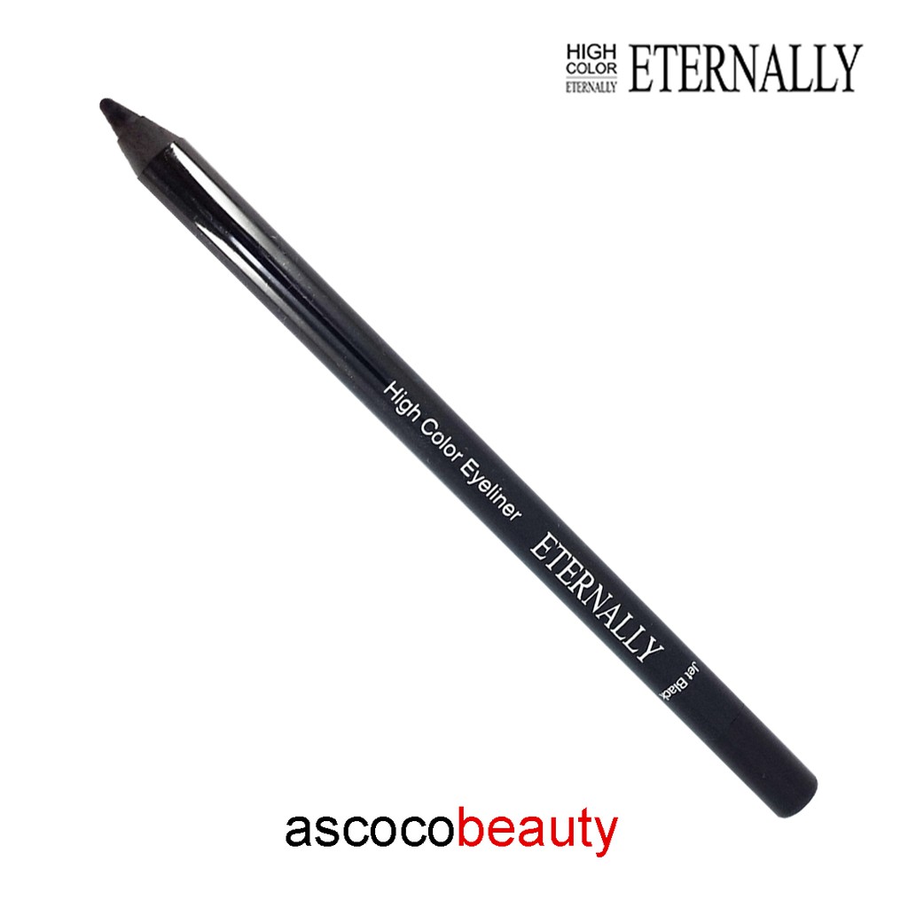 Jual ETERNALLY High Color Eyeliner Jet Black (ED Mar 2026) ascocobeauty ...