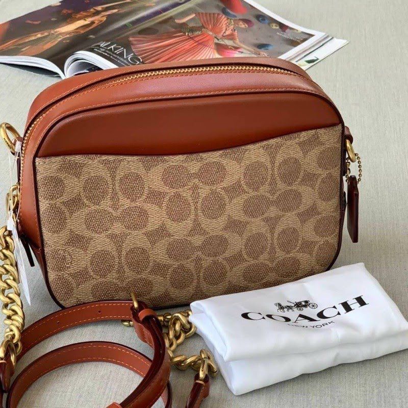 Jual coach camera bag signature 31208 original tas asli | Shopee Indonesia