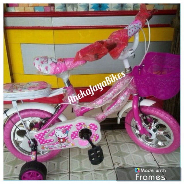 Jual Sepeda Anak Mini 12 Hello Kitty | Shopee Indonesia