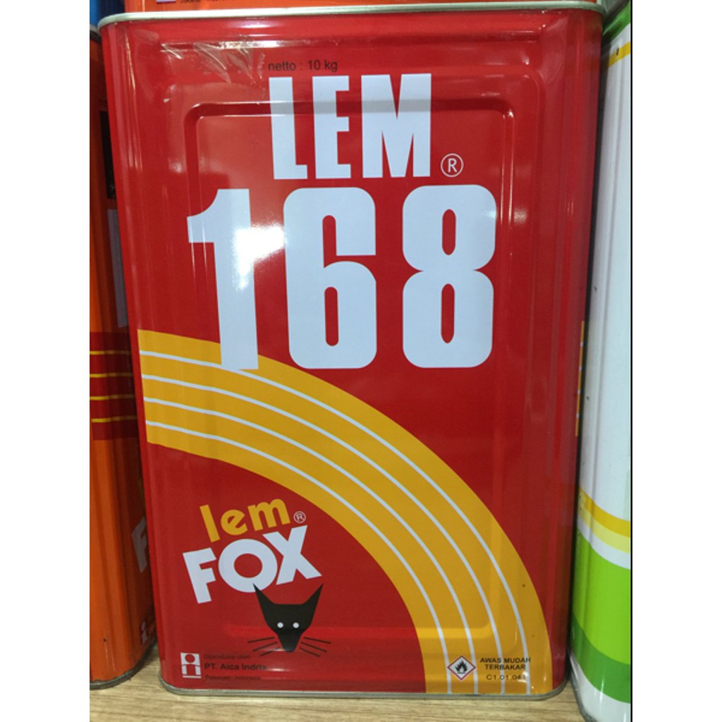 Jual LEM FOX KUNING 168 10 KG/BLEK | Shopee Indonesia